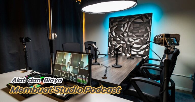 Alat dan Biaya Membuat Studio Podcast untuk Disewakan | Doran Gadget