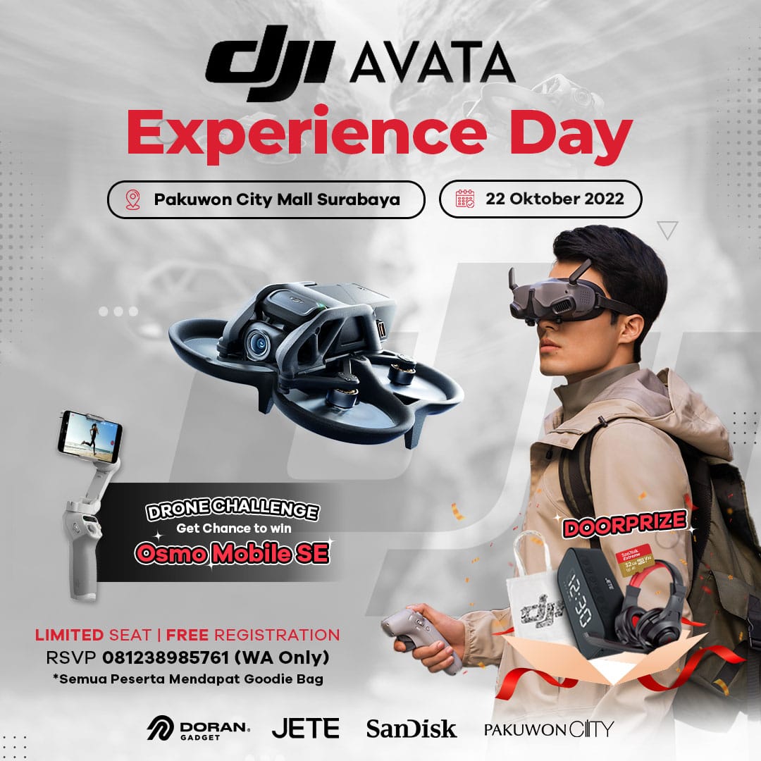 DJI Avata Experience Day & Drone Challenge | Dorangadget.com