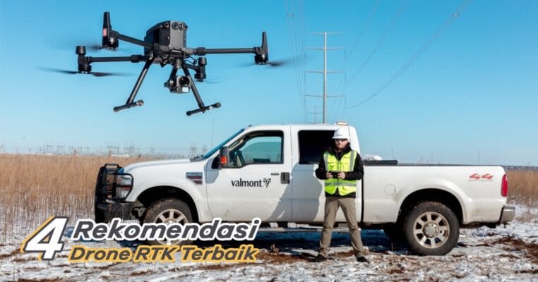 4 Rekomendasi Drone RTK untuk Pemetaan Lebih Akurat