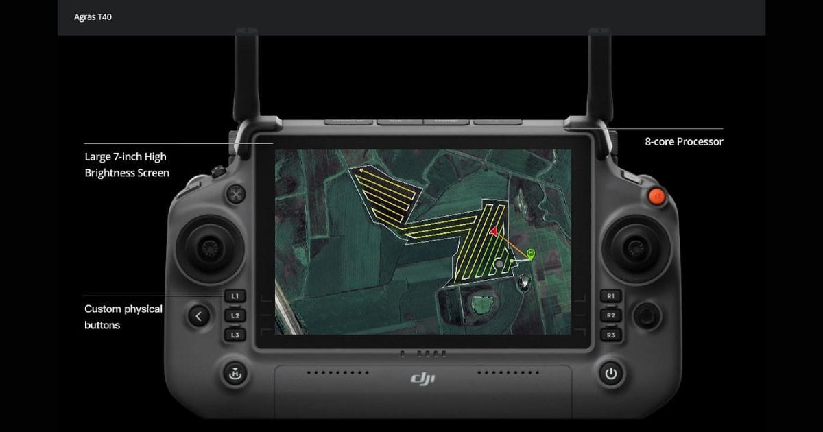 Spesifikasi DJI Agras T40: Cover Lahan Luas Hanya 10 Menit