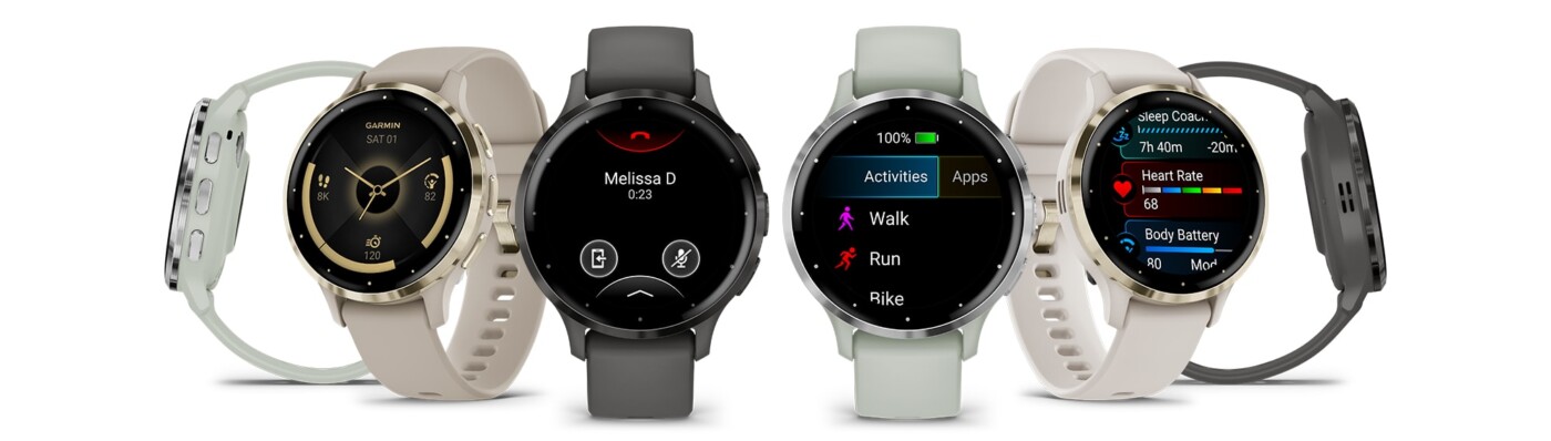 Garmin Venu 3S French Gray Soft Gold | Cicilan 0% Tanpa Admin