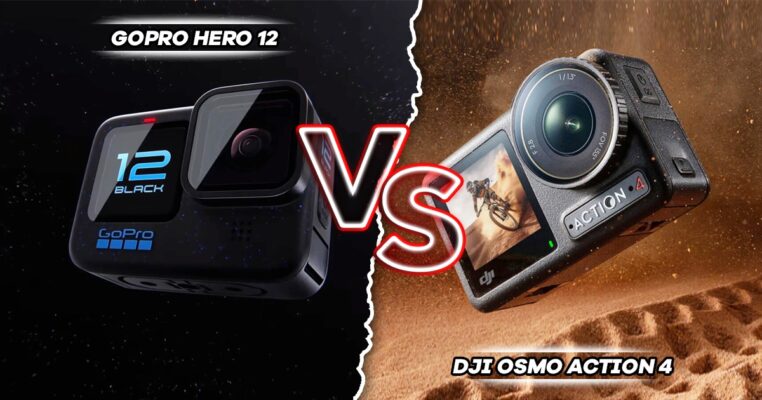 GoPro Hero 12 vs DJI Osmo Action 4: Mana yang Terbaik?