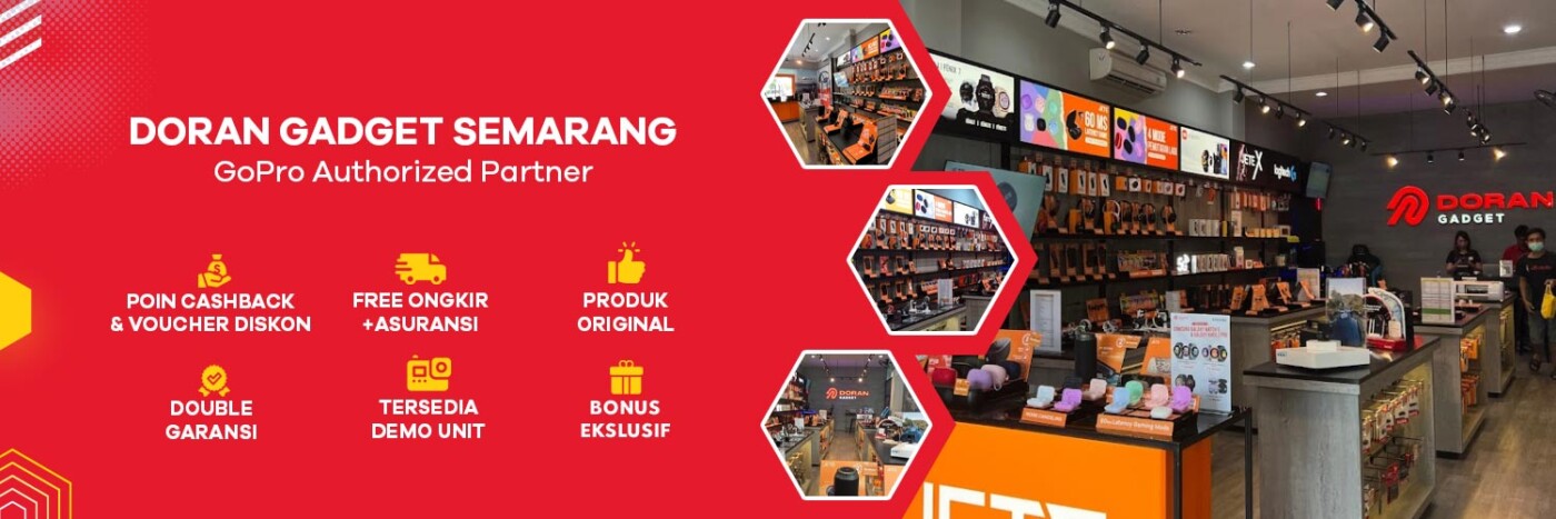 Doran Gadget: GoPro Authorized Partner Semarang | Toko Resmi