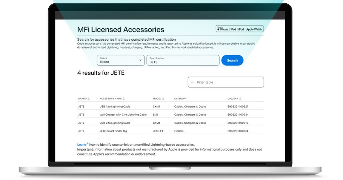 Apa Itu MFi Certified di Kabel & Charger? Ini Keunggulannya!