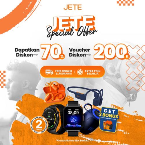 Promo JETE - Garansi 2Th #RusakGantiBaru | Doran Gadget