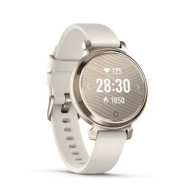 Jual Garmin Lily 2 Cream Gold With Coconut | Silicone Band