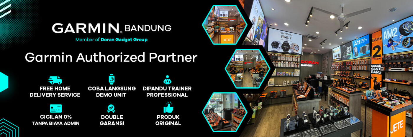 Doran Gadget: Garmin Authorized Partner Bandung | Toko Resmi