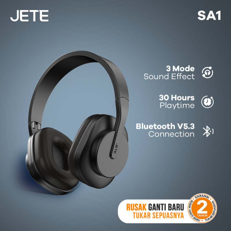 Jual Headphone Bluetooth JETE SA1 Series | Doran Gadget