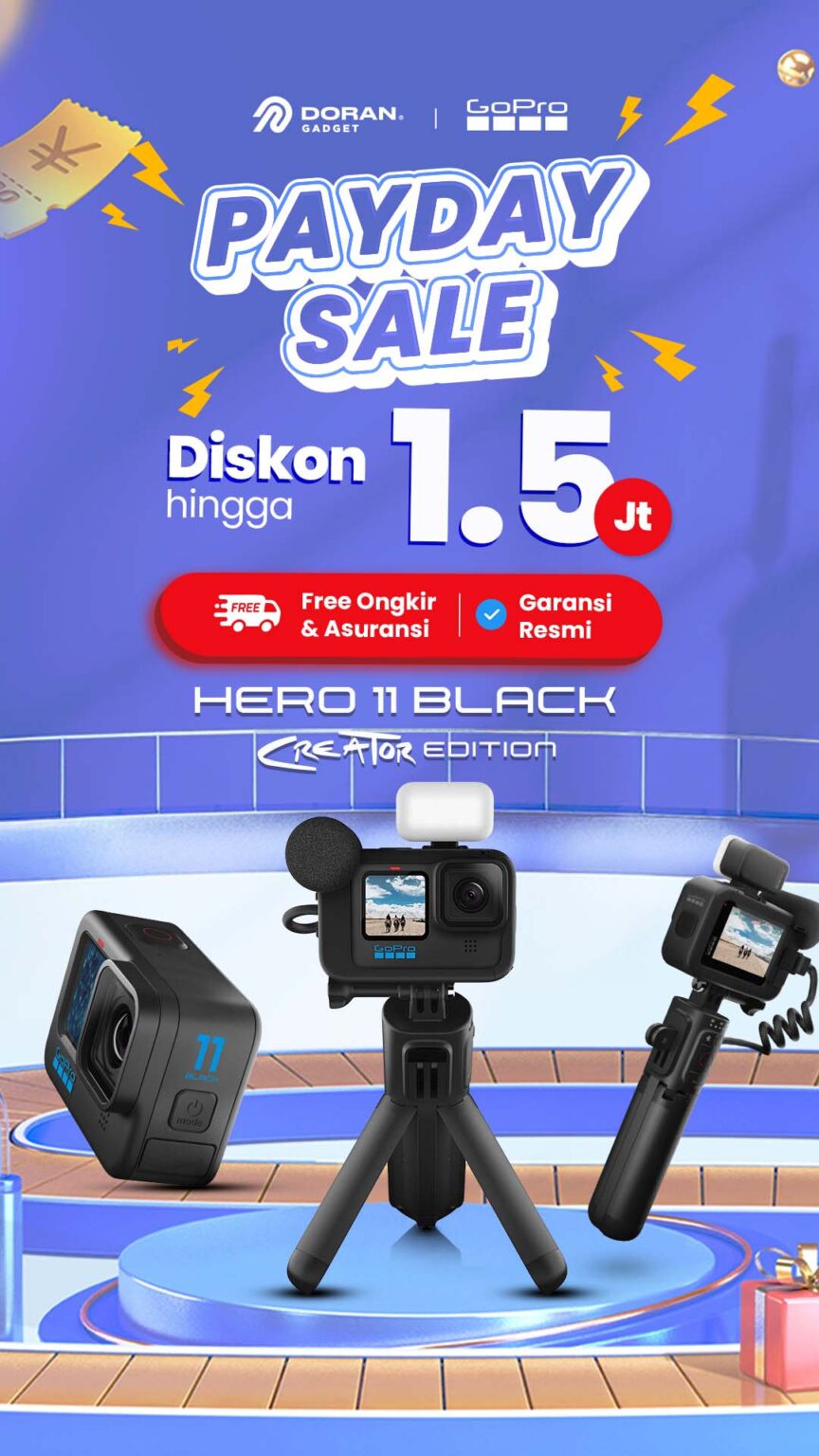 Doran Gadget | Toko Online Gadget Terlengkap Termurah | Garansi Resmi