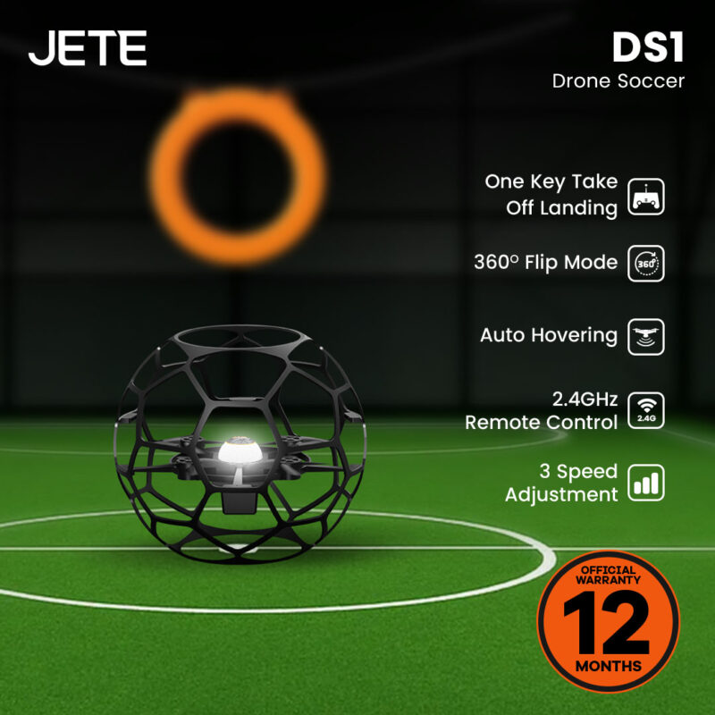 Jual Drone Soccer JETE DS1 with Remote Controller | Doran Gadget