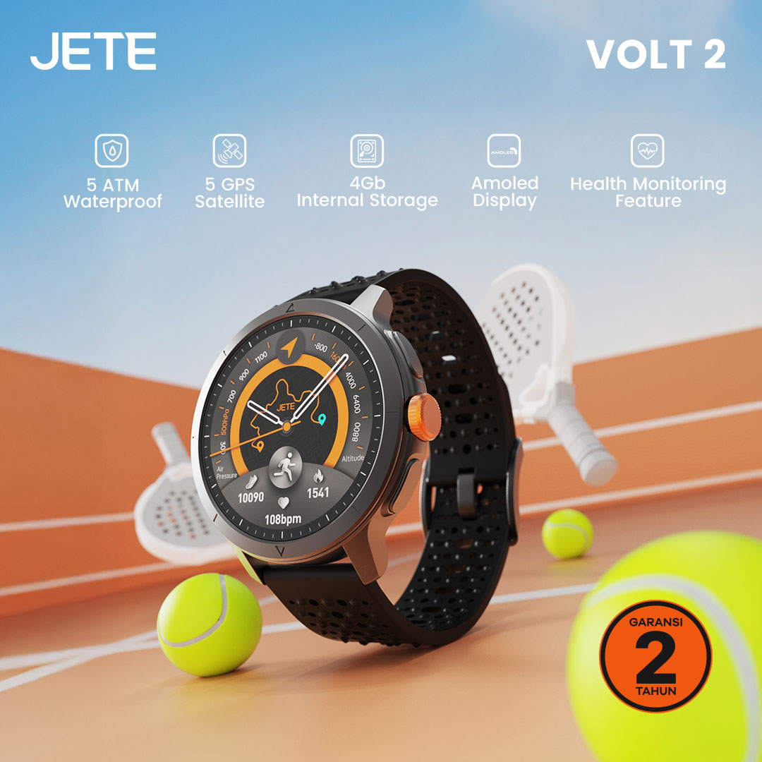 Jual Smartwatch GPS JETE VOLT 2 Series | Doran Gadget