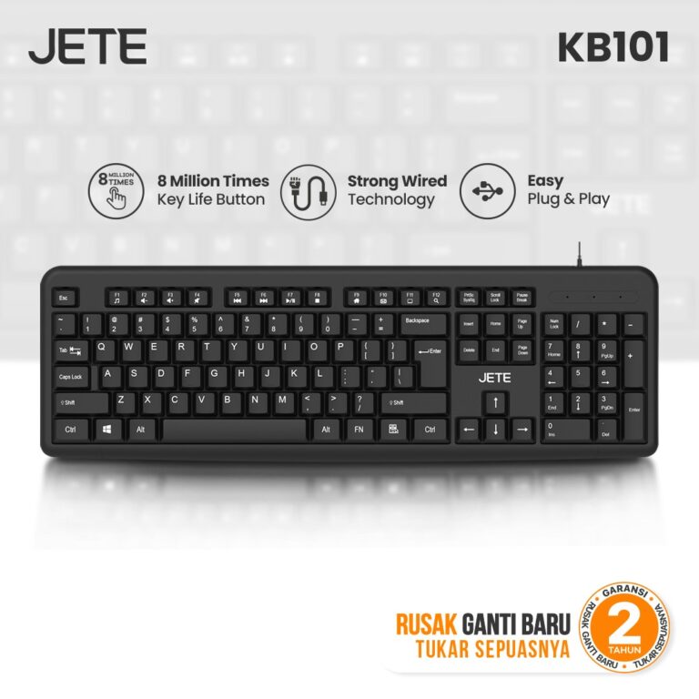 Jual Keyboard JETE KB101 | Doran Gadget