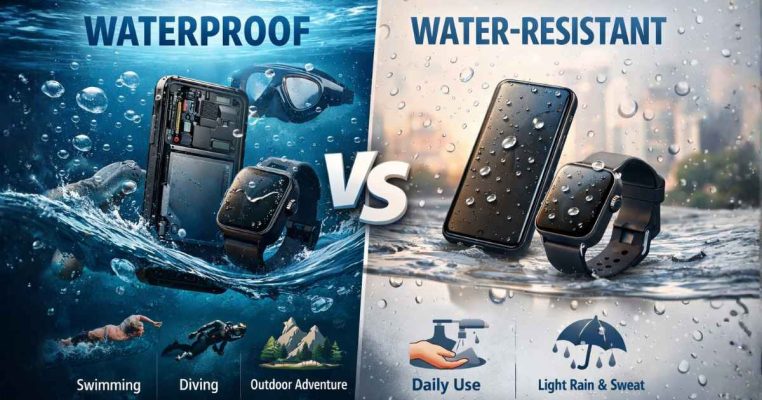 7 Perbedaan Waterproof dan Water Resistant, Jangan Salah Pilih!