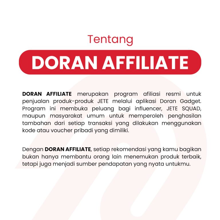 Doran Affiliate | Doran Gadget