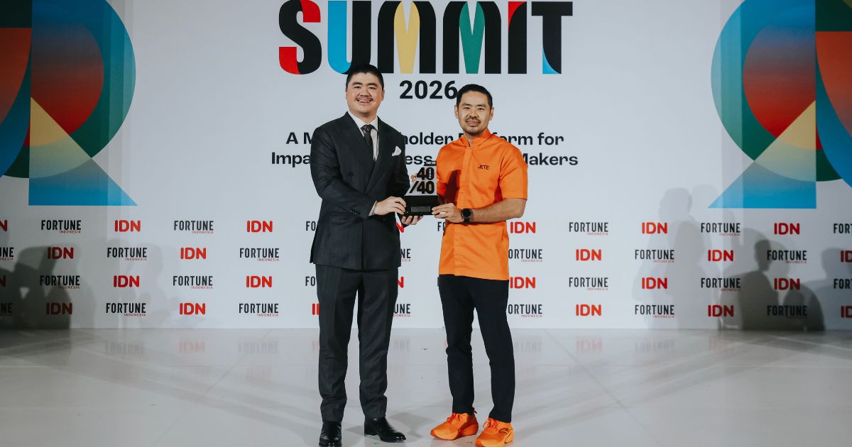 CEO JETE & Doran Group Masuk Fortune Indonesia 40 Under 40 Kategori Bisnis